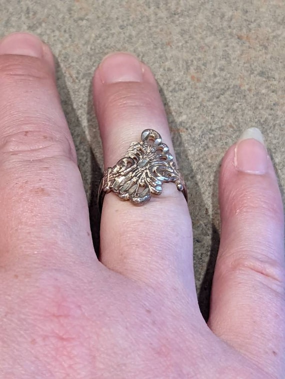 Antique Detailed Handcrafted Victorian Era Filigree R… - Gem