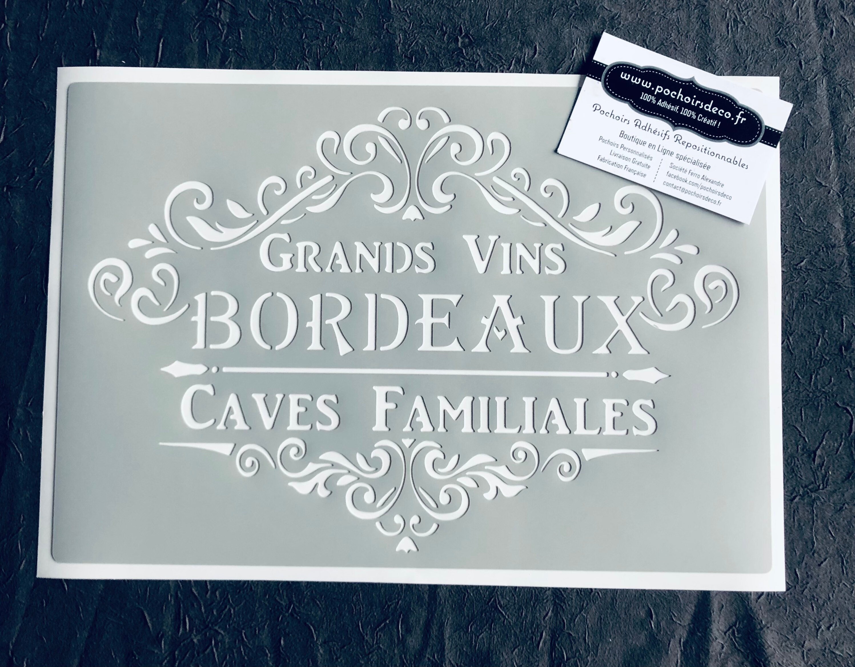 Plantilla PVC Adhesivo Reutilizable 30 x 20 cm Vintage - Etsy España