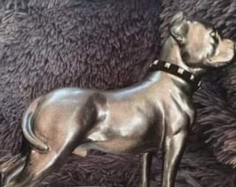 Chrome Bull Statue - Etsy