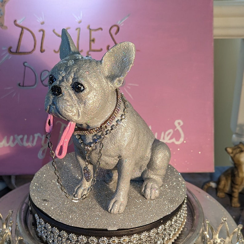 Beautiful Frenchie Dog Statue Memorial Statue for Frenchies - Etsy