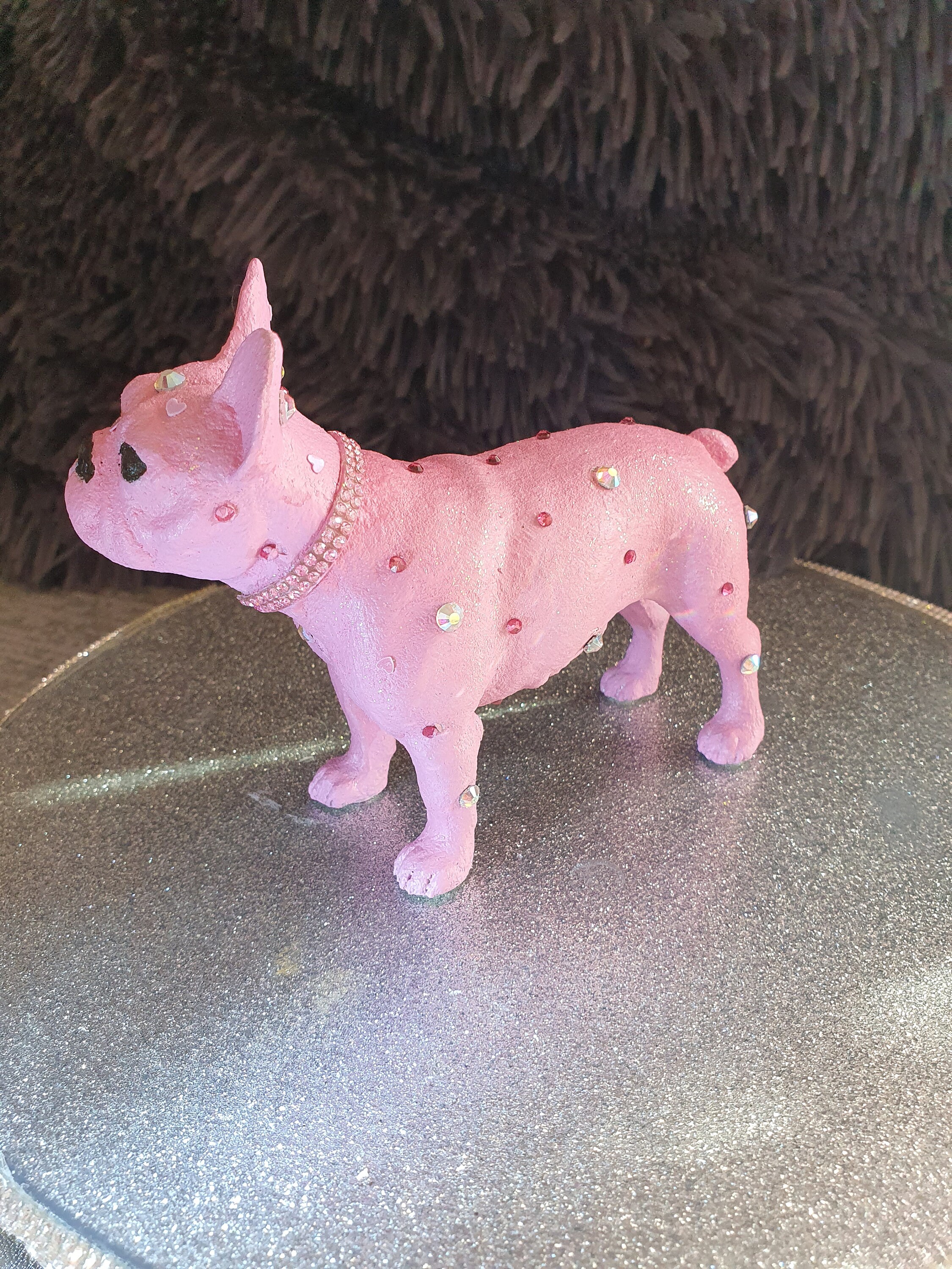 French bulldog In baby pink p | Etsy