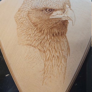 Pet Portrait Art by Renowned Artist, Flames Pyro Art, Professional Wood ...