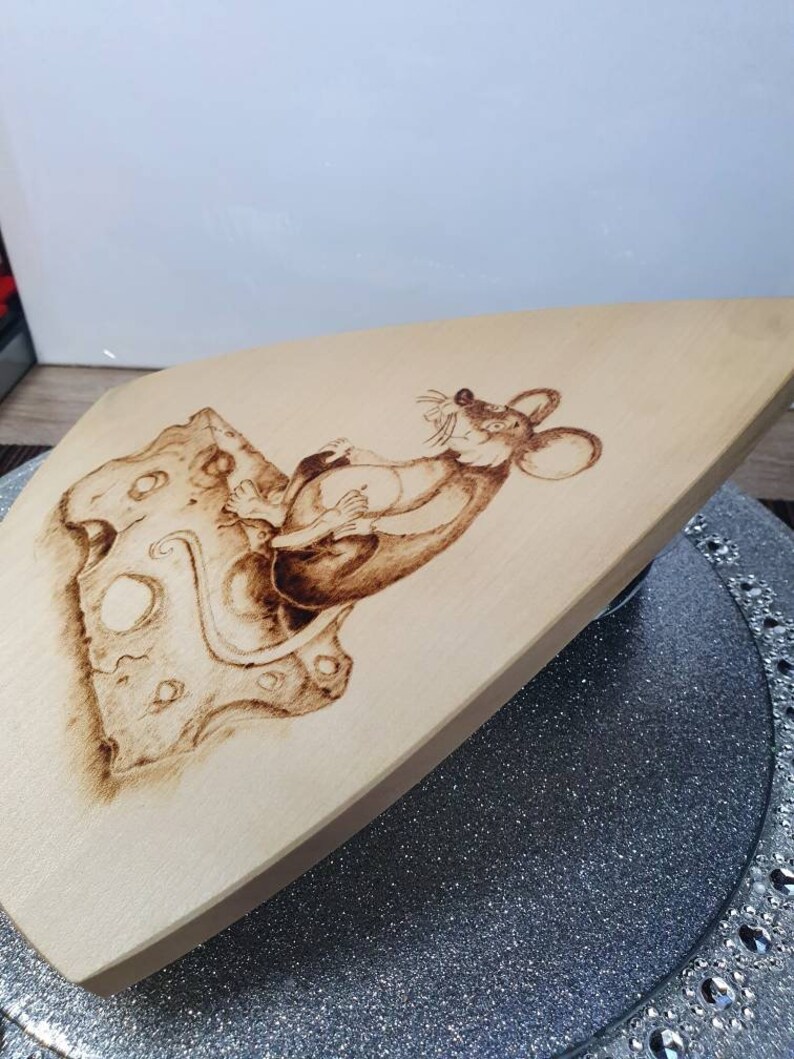 Pyrography Art Chopping Board Hand Designed Artwork of a - Etsy UK