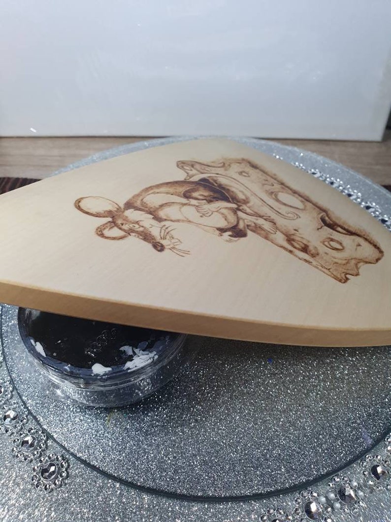 Pyrography Art Chopping Board Hand Designed Artwork of a - Etsy UK