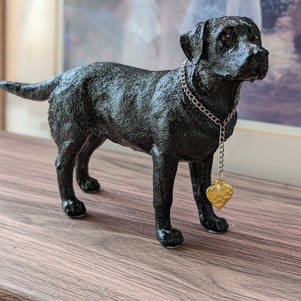 Black Labrador Statues - Etsy