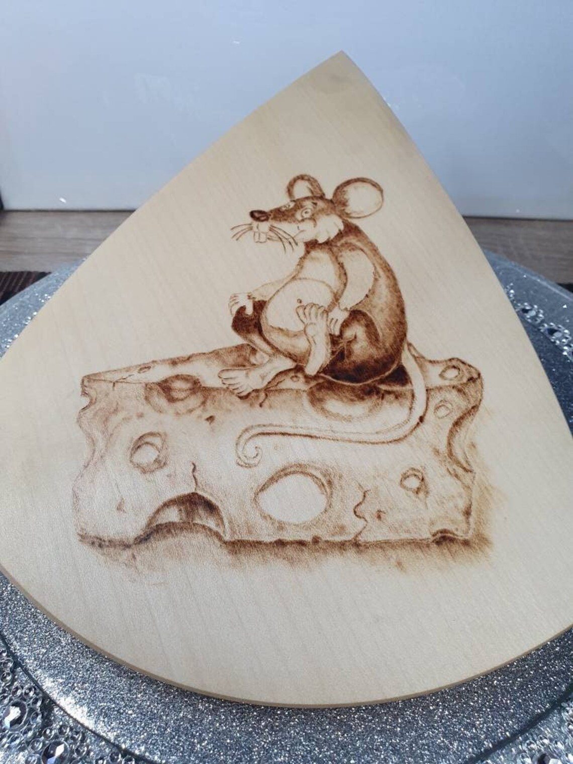 Pyrography Art Chopping Board Hand Designed Artwork of a - Etsy UK