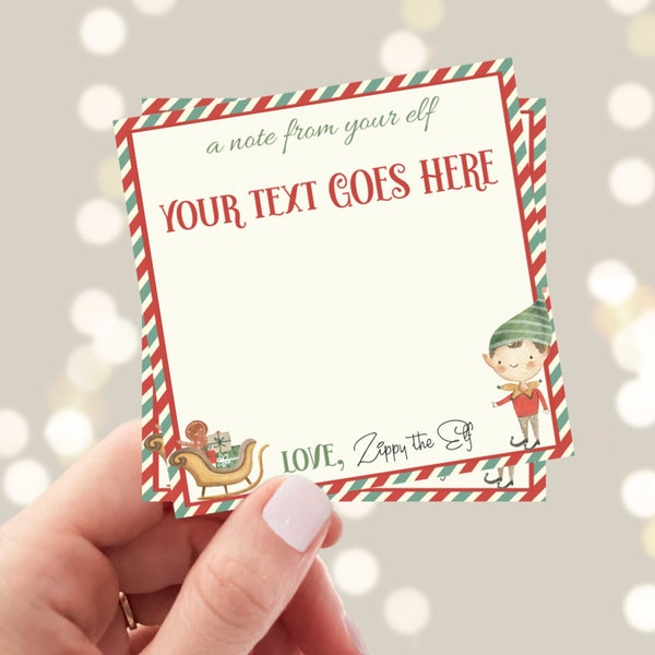 Elf Notes - Etsy