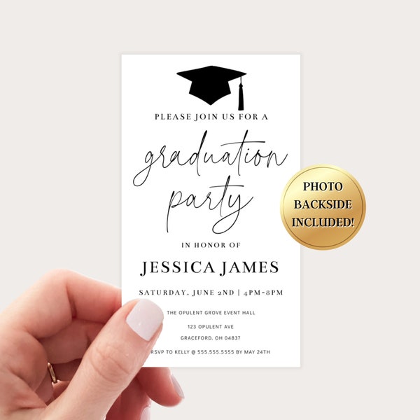 Grad Party Invites - Etsy