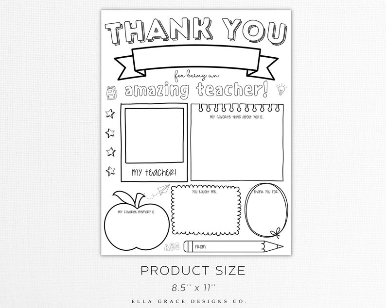 Teacher Appreciation Printable Teacher Retirement Gift - Etsy