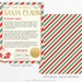 EDITABLE, Letter From Santa, Printable, Santa Letter, North Pole Santa ...