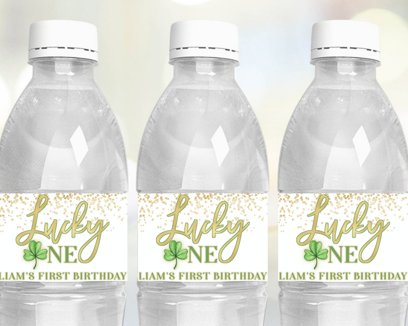 EDITABLE Lucky One First Birthday Decorations St Patricks Day - Etsy