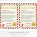 EDITABLE, Letter From Santa, Printable, Santa Letter, North Pole Santa ...