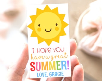 Have a COOL Summer Card End of the School Year Card - Etsy