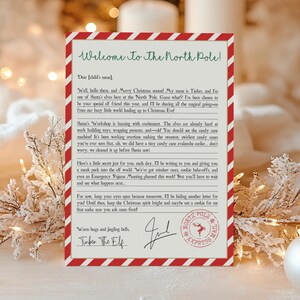 Advent Calendar for Kids Printable Elf Letters With 24 Elf Stories ...