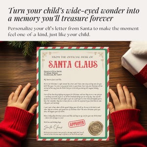 Editable First Time Elf Arrival Letter First Time Elf Visiting Letter ...