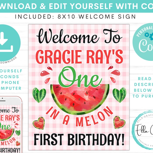 Watermelon Poster - Etsy