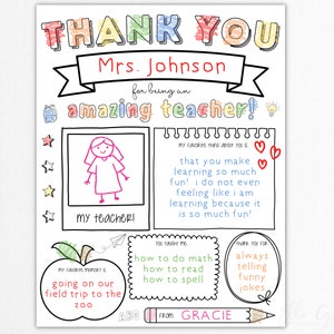 Teacher Appreciation Printable Teacher Retirement Gift - Etsy