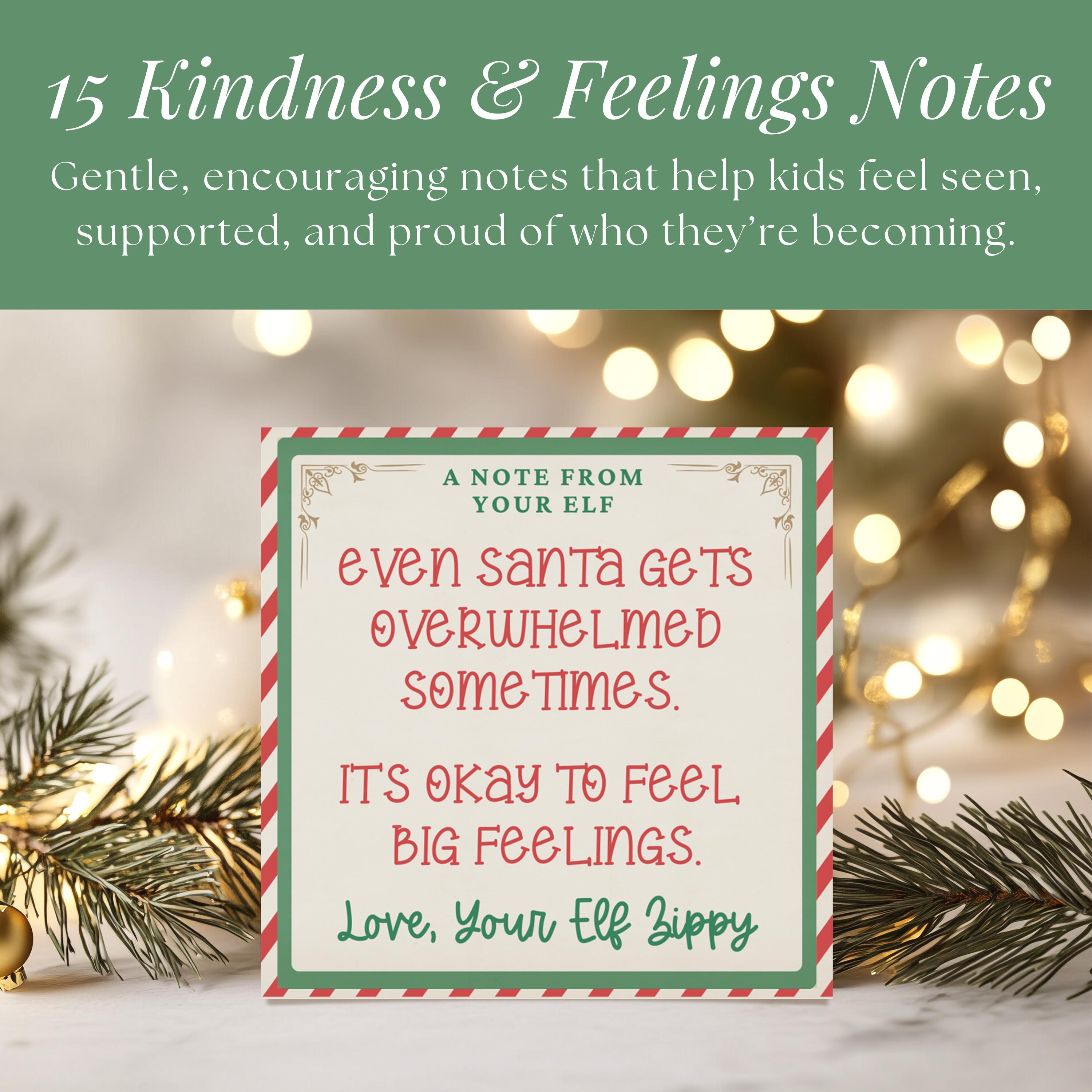 Editable Elf Notes Printable Positive Elf Messages for Kids Digital Elf ...