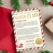 EDITABLE, Letter From Santa, Printable, Santa Letter, North Pole Santa ...