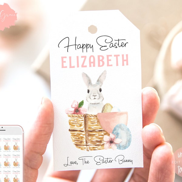 Easter Tags - Etsy