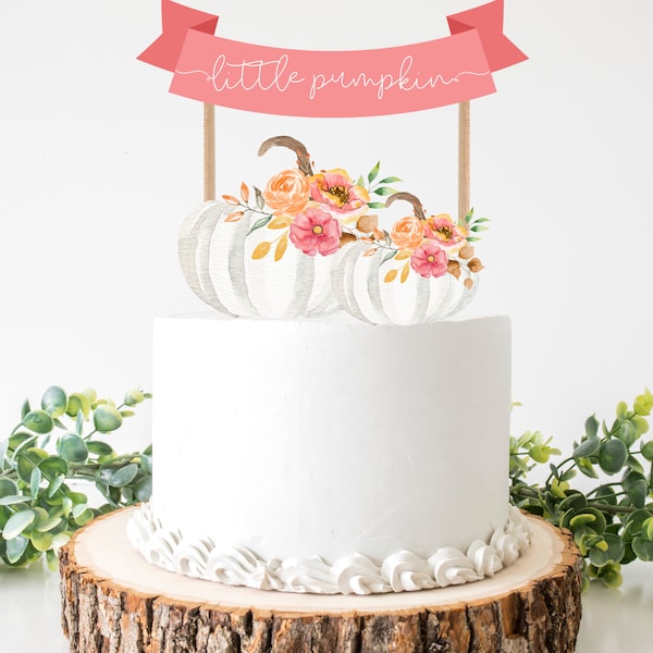 Fall Cake Topper - Etsy