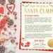 EDITABLE, Letter From Santa, Printable, Santa Letter, North Pole Santa ...