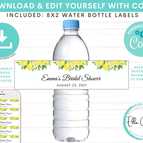 Lemonade Labels - Etsy