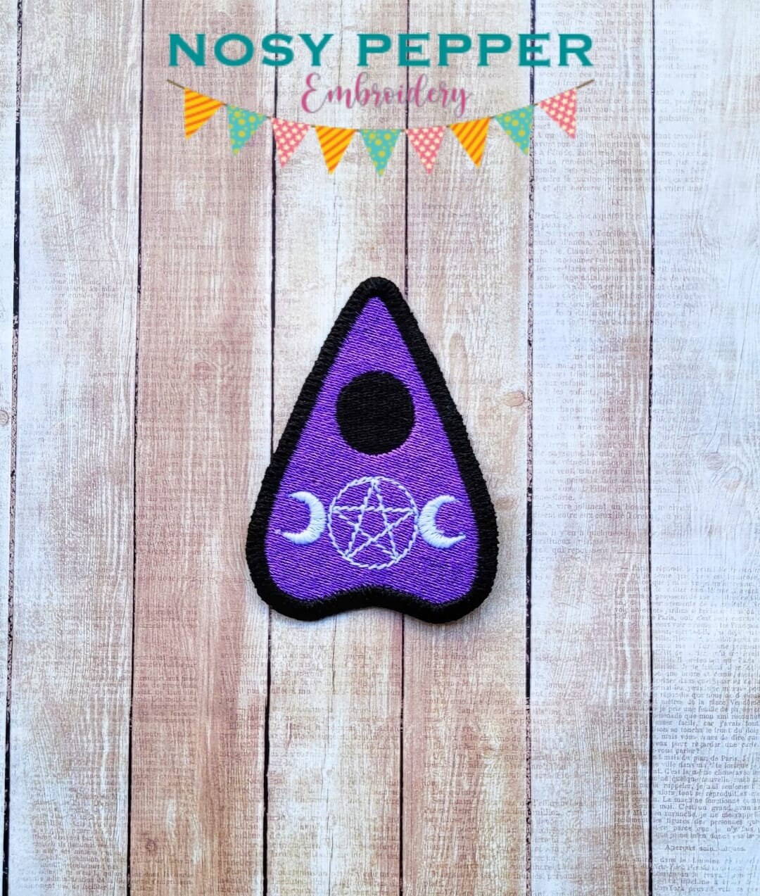 Planchette Patch Machine Embroidery Design (2 Sizes Included) DIGITAL DOWNLOAD - Etsy