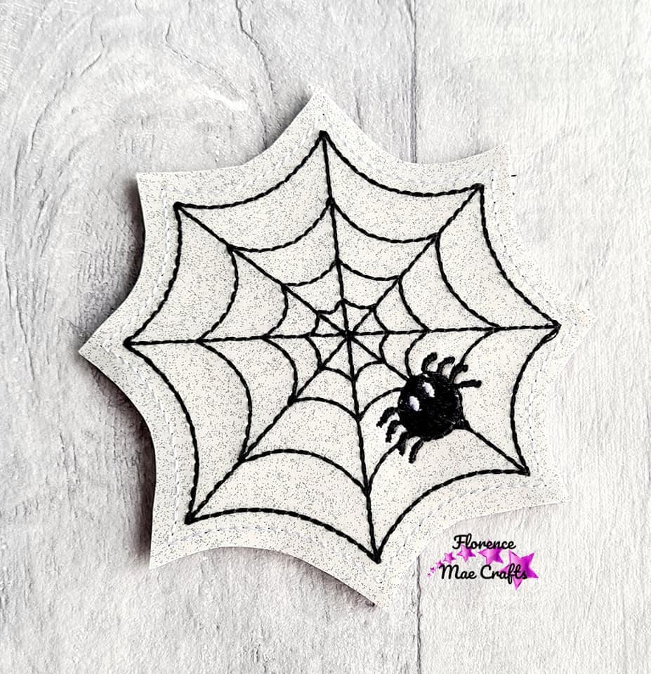 Spider Web Coasters Set of 4 Embroidery Designs DIGITAL | Etsy