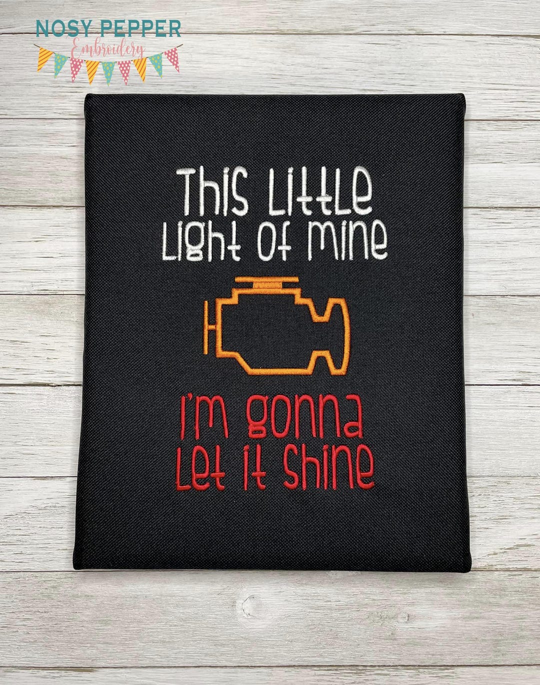 This Little Light Machine Embroidery Design 4 Sizes Included DIGITAL ...