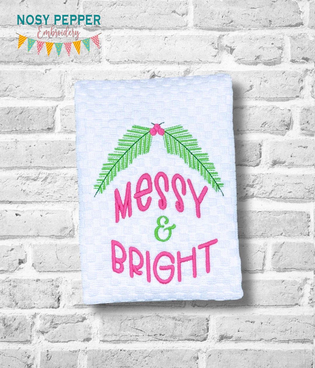 Messy & Bright Machine Embroidery Design (4 Sizes Included) DIGITAL ...