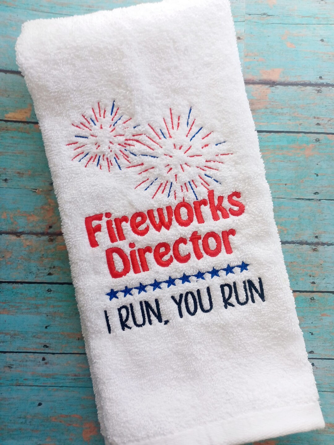 Fireworks Director Machine Embroidery Design (4 Sizes Included) DIGITAL ...