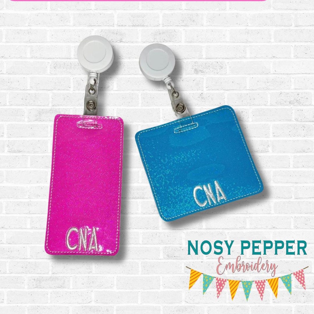 CNA Badge Buddy Machine Embroidery Design DIGITAL DOWNLOAD - Etsy