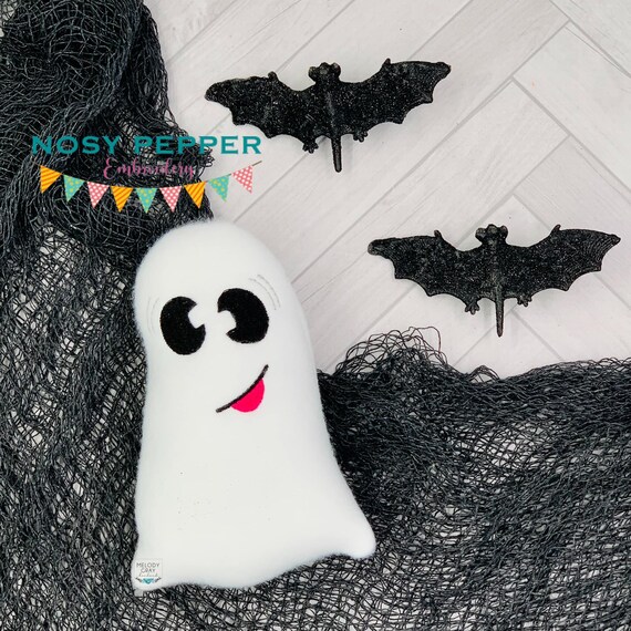 Ghost Stuffy ITH Embroidery Design 5 Sizes Included DIGITAL - Etsy