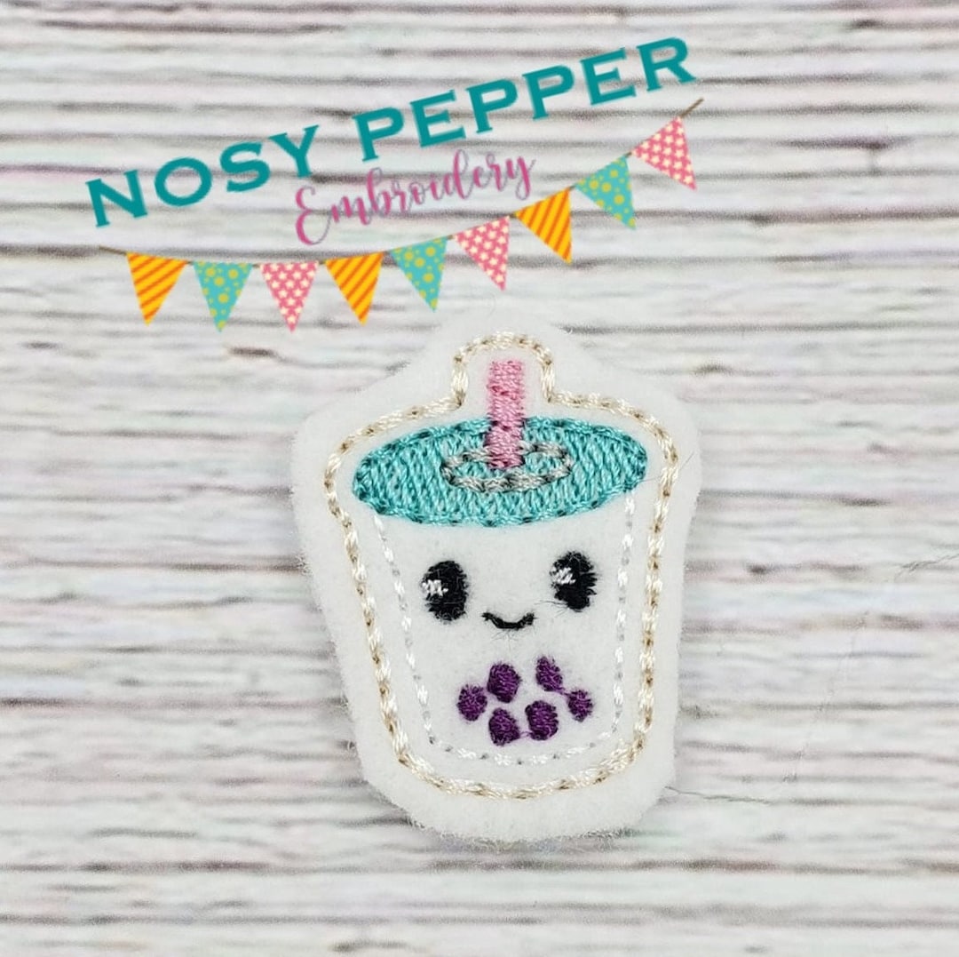 Boba Feltie (single & Multi File Included) Embroidery Design DIGITAL ...