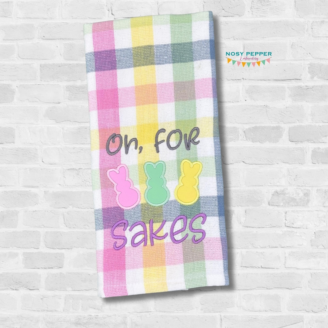 Peeps Sake Machine Embroidery Design (5 Sizes Included) DIGITAL ...