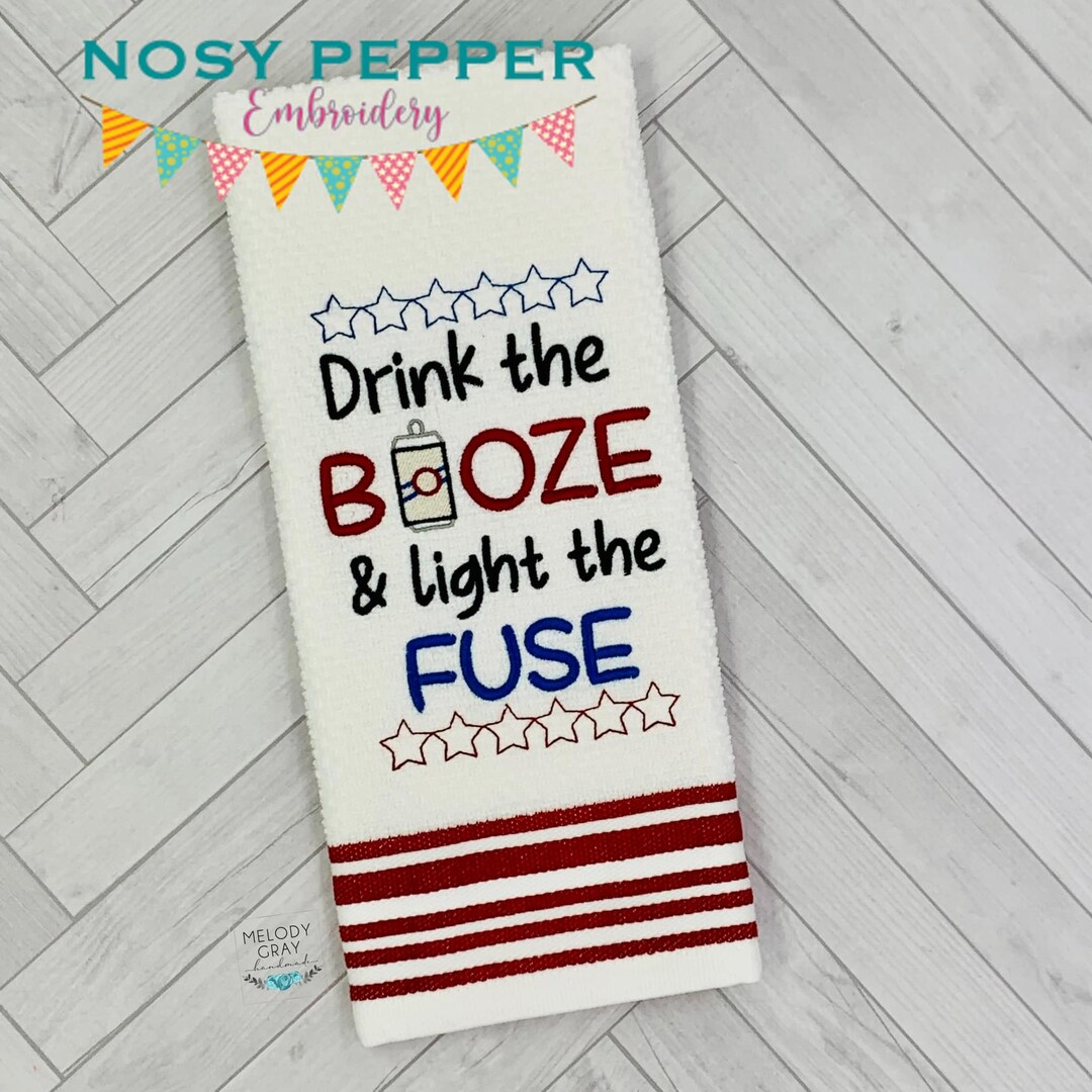 Drink the Booze & Light the Fuse 4 Sizes Included DIGITAL DOWNLOAD ...