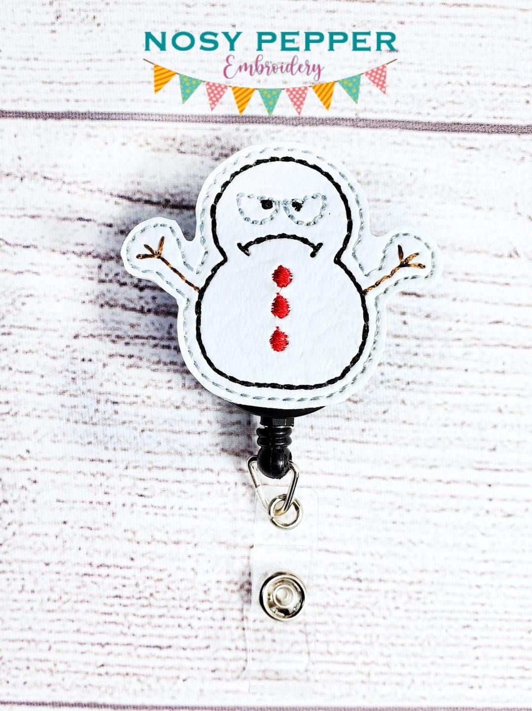 Grumpy Snowman Feltie (single & Multi File Included) DIGITAL DOWNLOAD ...