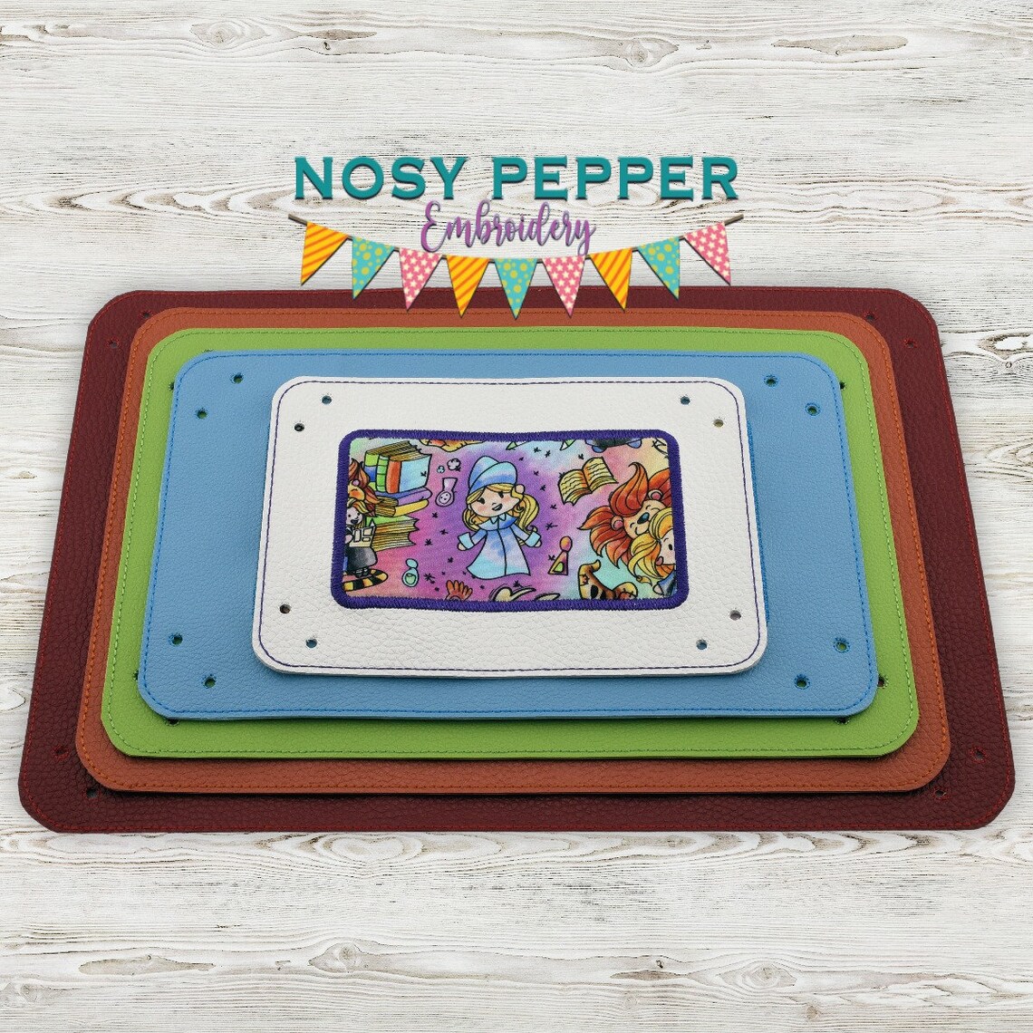 Rectangle Applique ITH Tray Set of 4 Sizes DIGITAL DOWNLOAD - Etsy