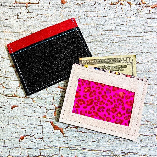 Id Window Wallet - Etsy