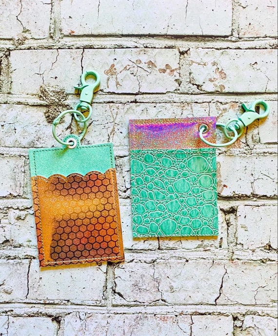 Keychain Wallet in the Hoop Embroidery Design DIGITAL DOWNLOAD - Etsy