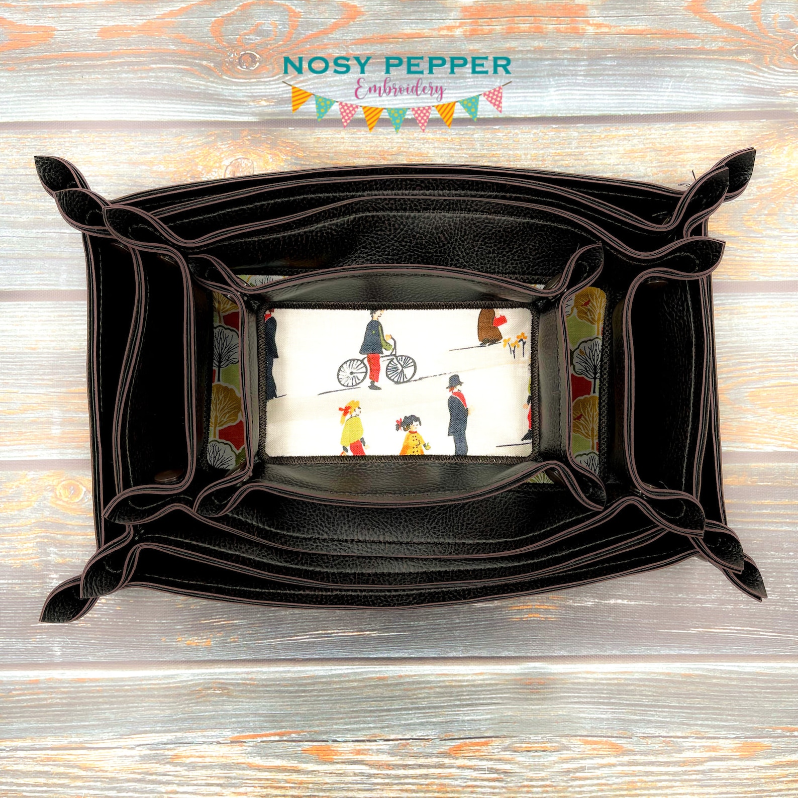 Rectangle Applique ITH Tray Set of 4 Sizes DIGITAL DOWNLOAD | Etsy