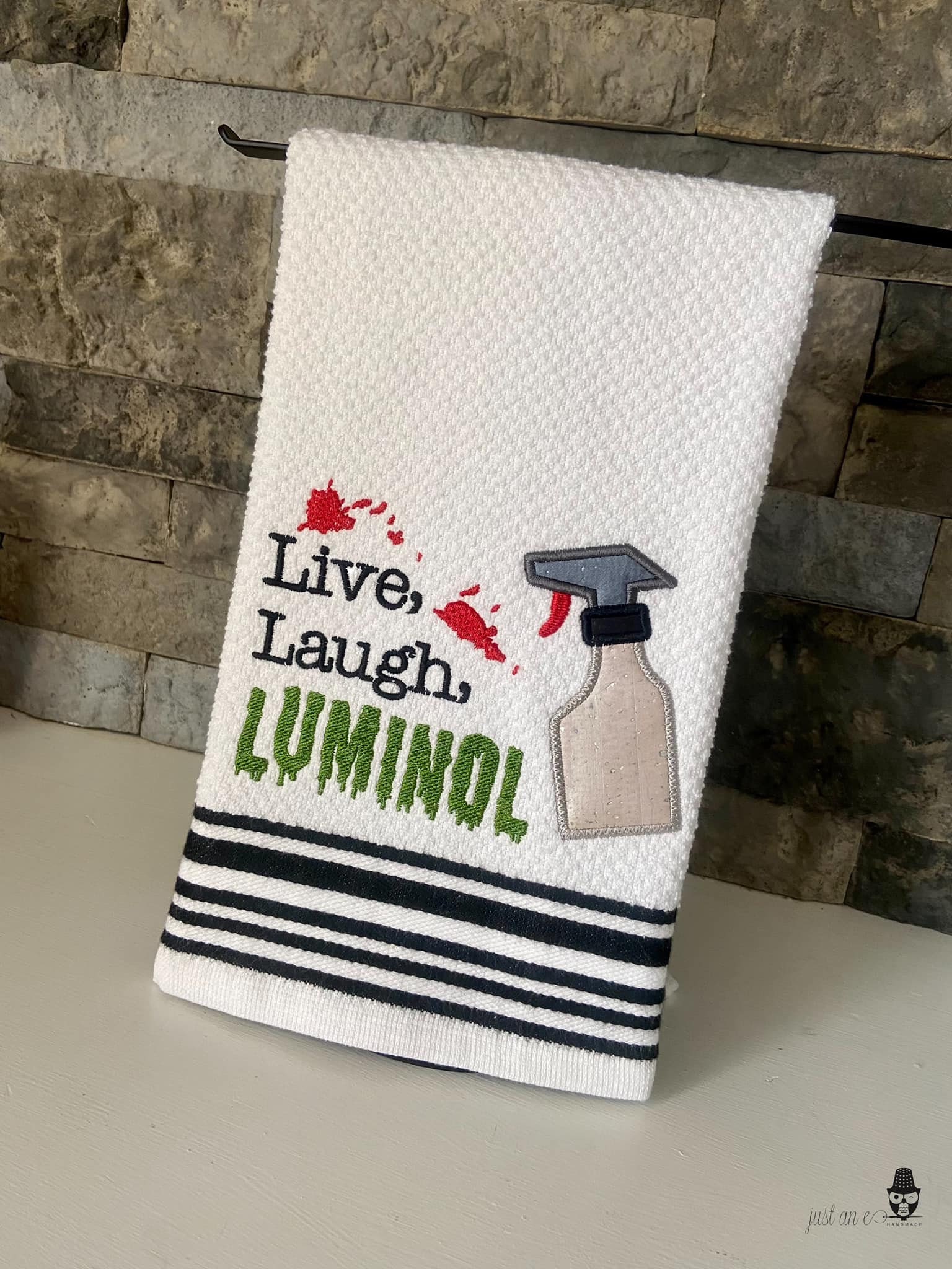 Live Laugh Luminol Applique Embroidery Design 4 Sizes - Etsy