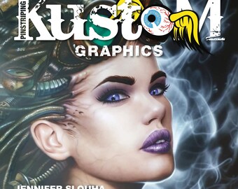 Pinstriping. & Kustom Graphics Magazine 84 - Etsy UK