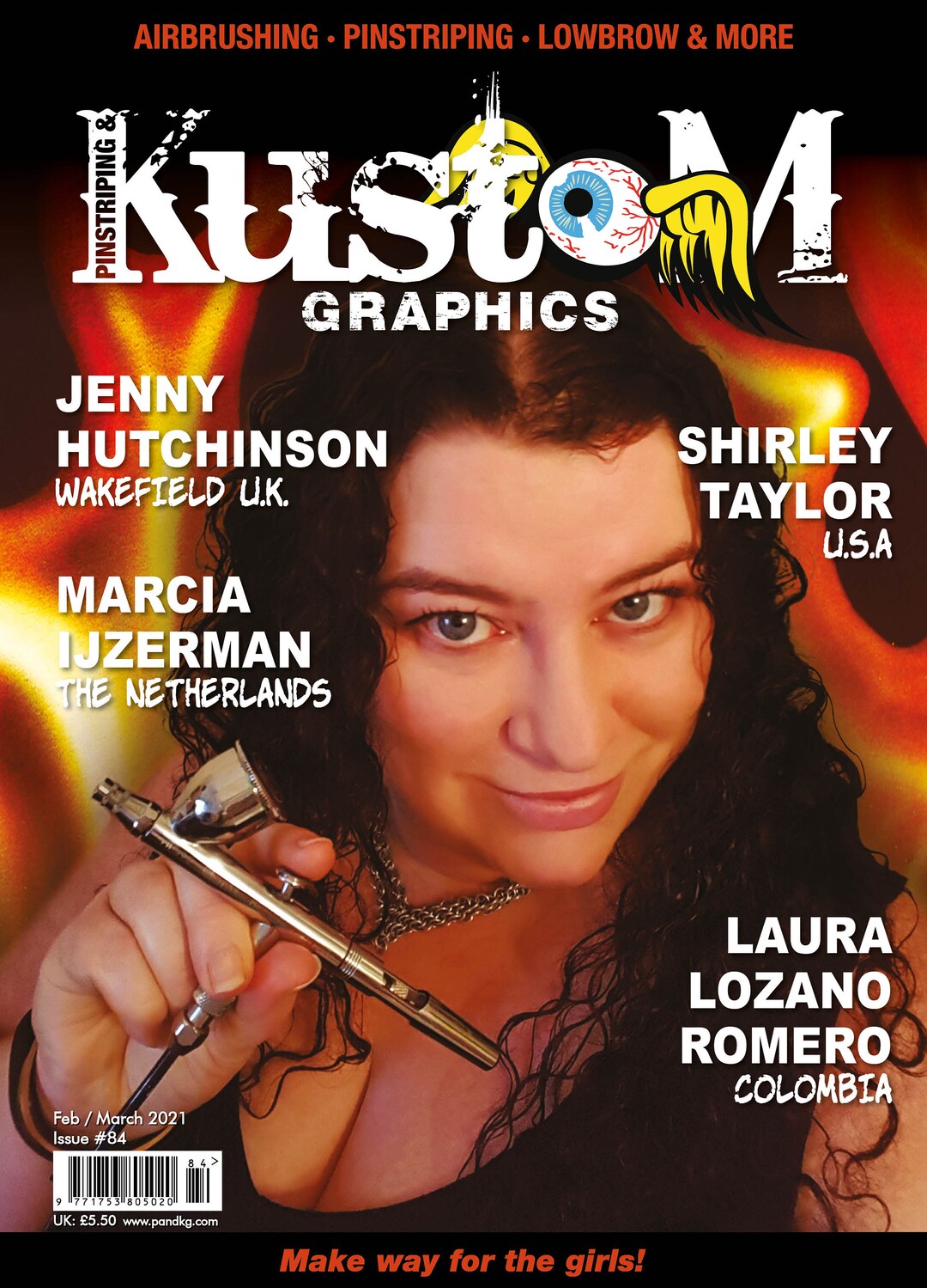 Pinstriping. & Kustom Graphics Magazine 84 - Etsy UK