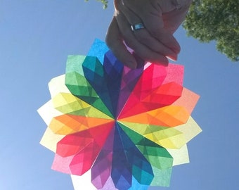 Translucent Origami - Etsy