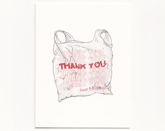 Sassy Thank You Card | Etsy