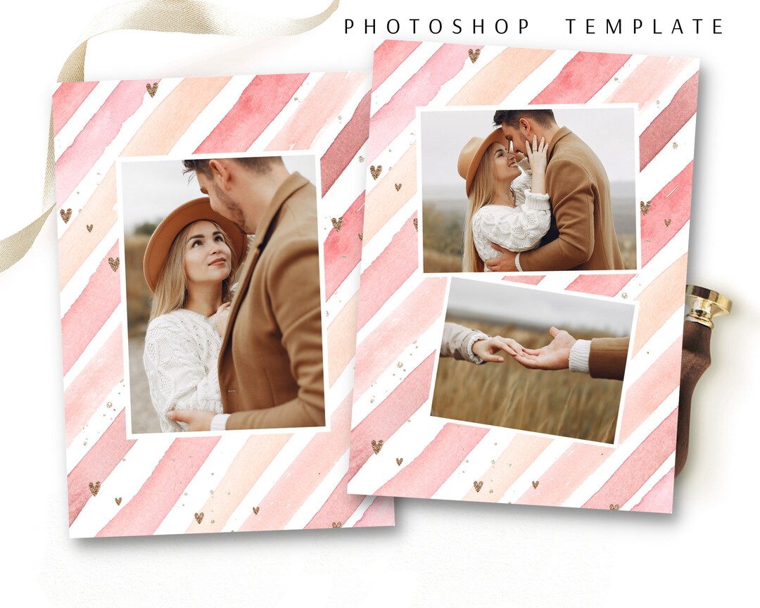 Valentine Photo Card, Printable Valentines Day Card, Templates for ...