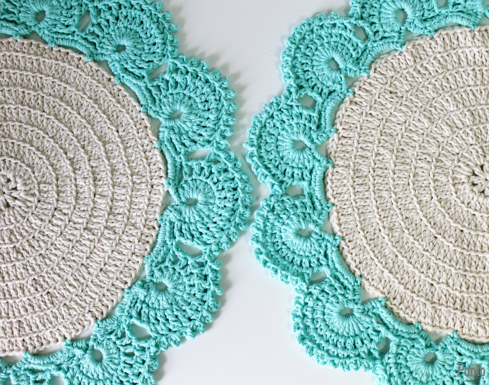 Crochet Pattern Placemat PDF Table Placemats Dinning | Etsy