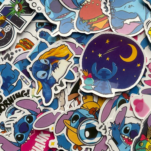Lilo and Stitch Stickers Random Sticker Pack - Etsy